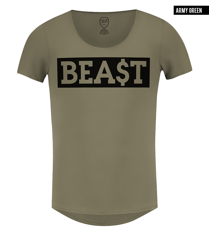 Mens T-shirt Beast / color option / MD126 – RB Design Store